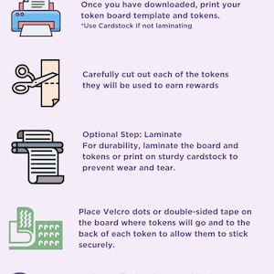 Space Themed Token Board, Token Economy Token System Reward Board ...