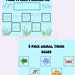 Ocean Animal Themed Token Board - Printable Fun and Functional Behavior ...
