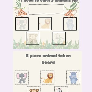 Adorable Animal-themed MEGA Bundle: Printable First-then Board ...