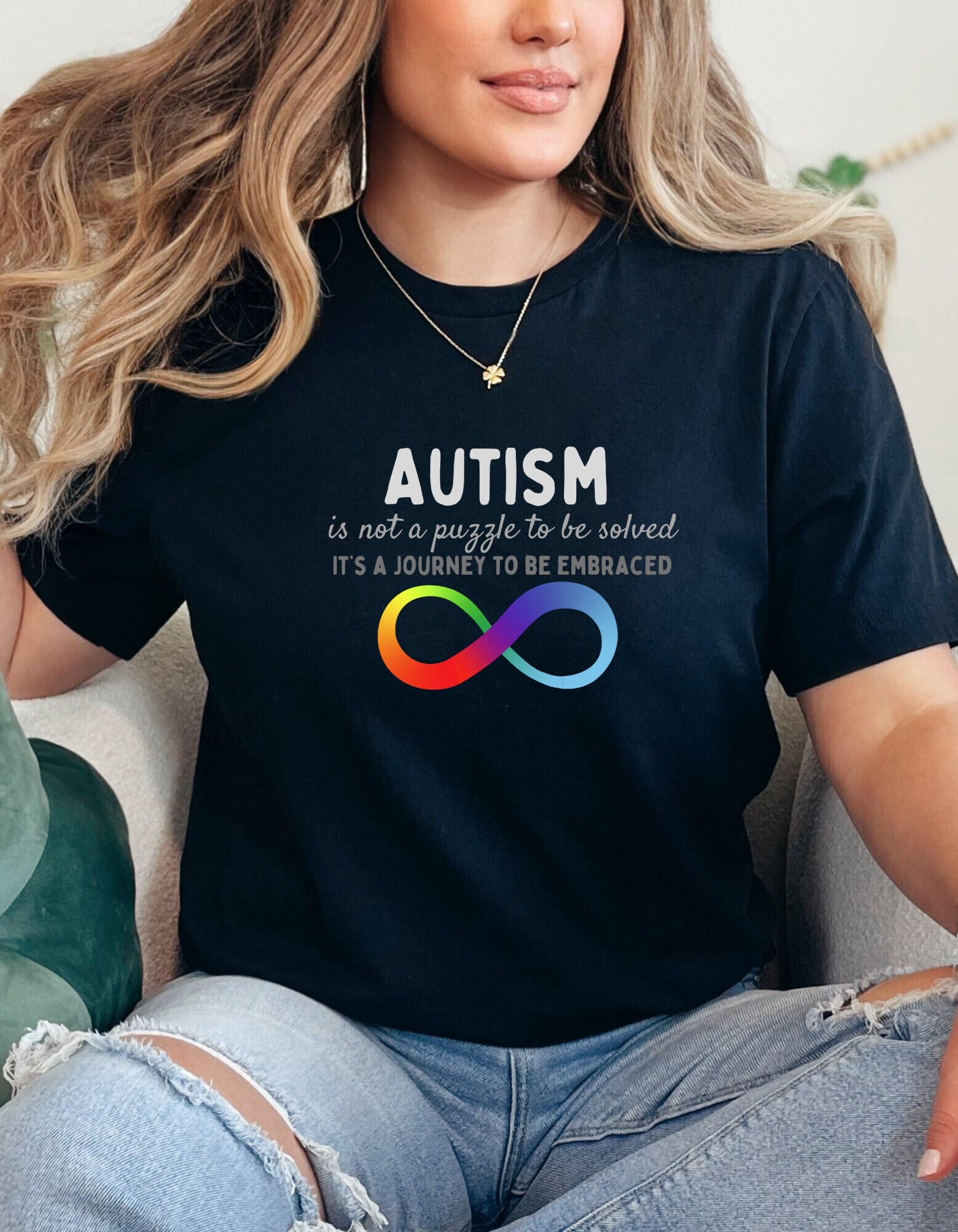 Autism Acceptance T-shirt: Neurodiversity Shirt for Supporters of the ...