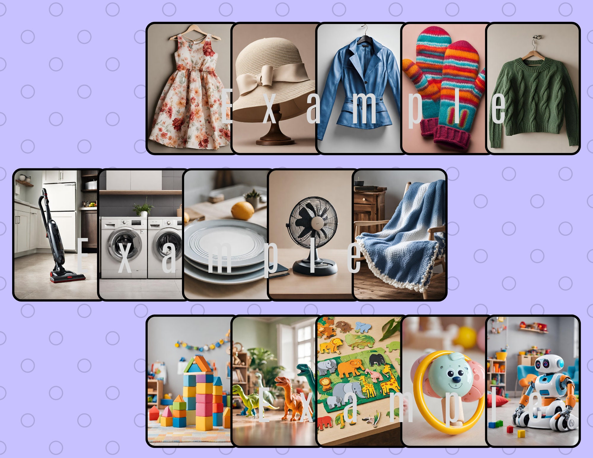 Category Printable Flashcard Bundle: Things That Go Together Set With ...