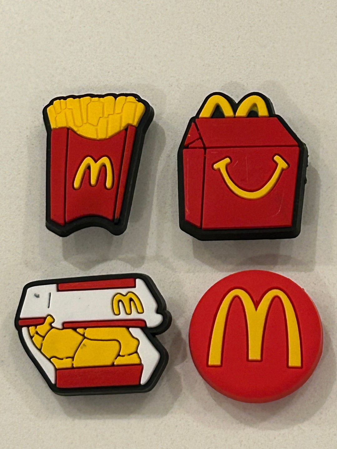 4 X Mcdonalds Shoe Charm Bundle - Etsy UK
