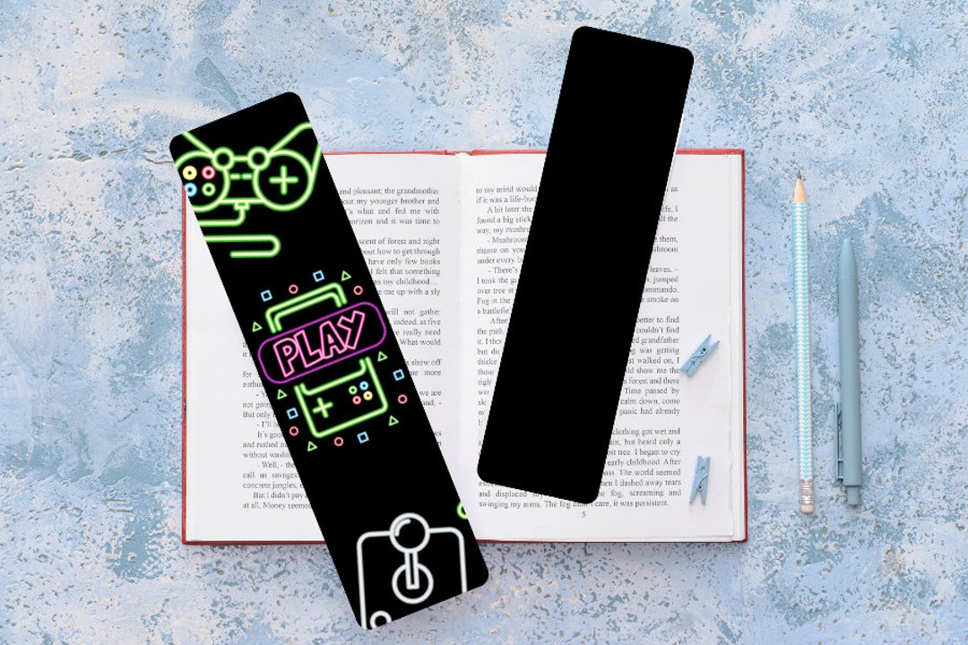 Gamer Bookmarks Fanmade - Etsy