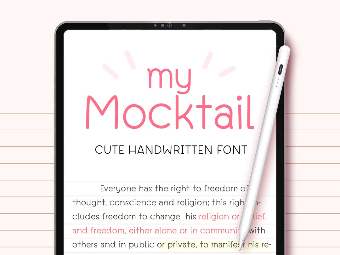 Neat Handwriting Font for Goodnotes Font Neat Font Clean - Etsy