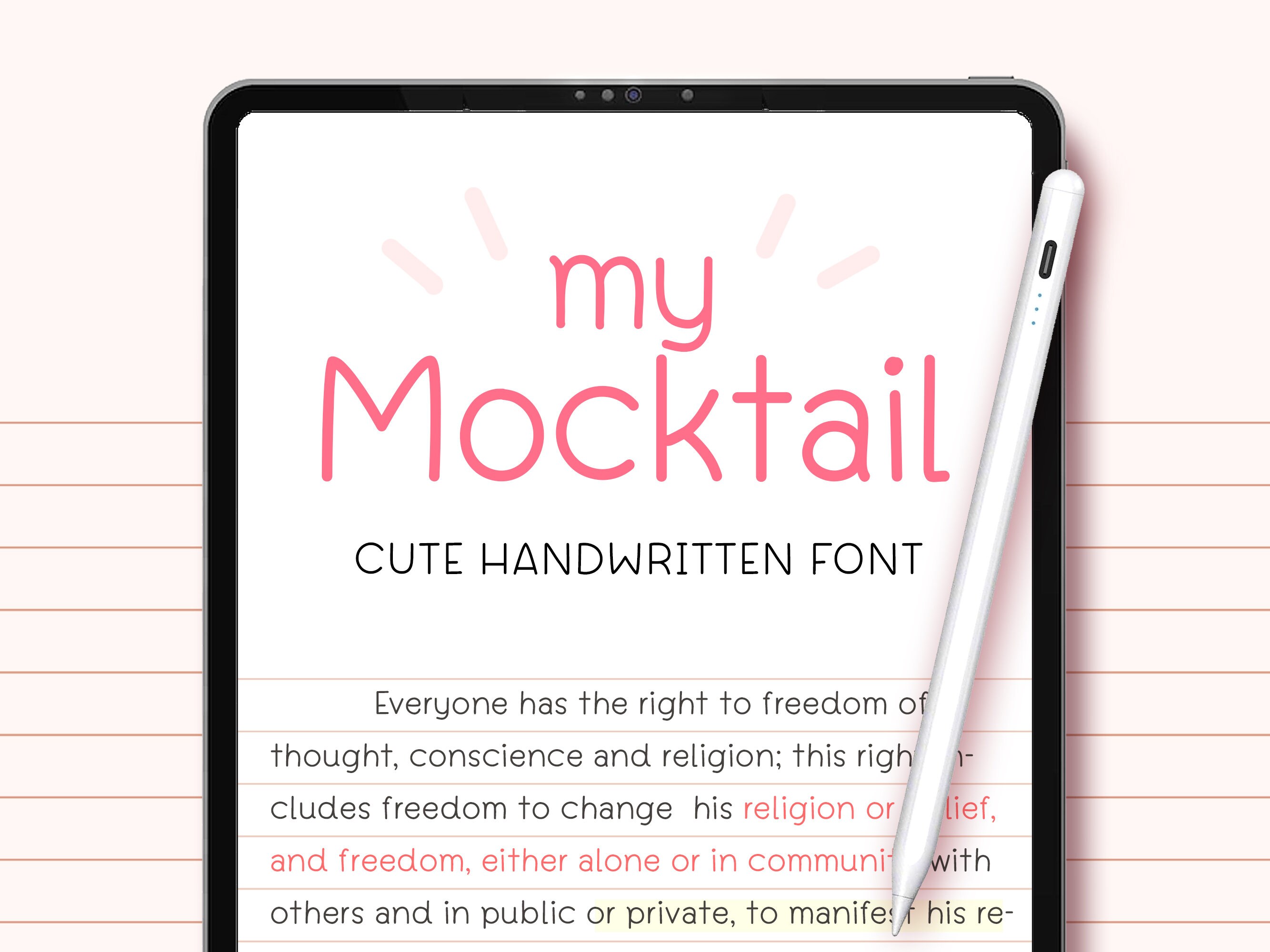 Neat Handwriting Font for Goodnotes Font Neat Font Clean - Etsy