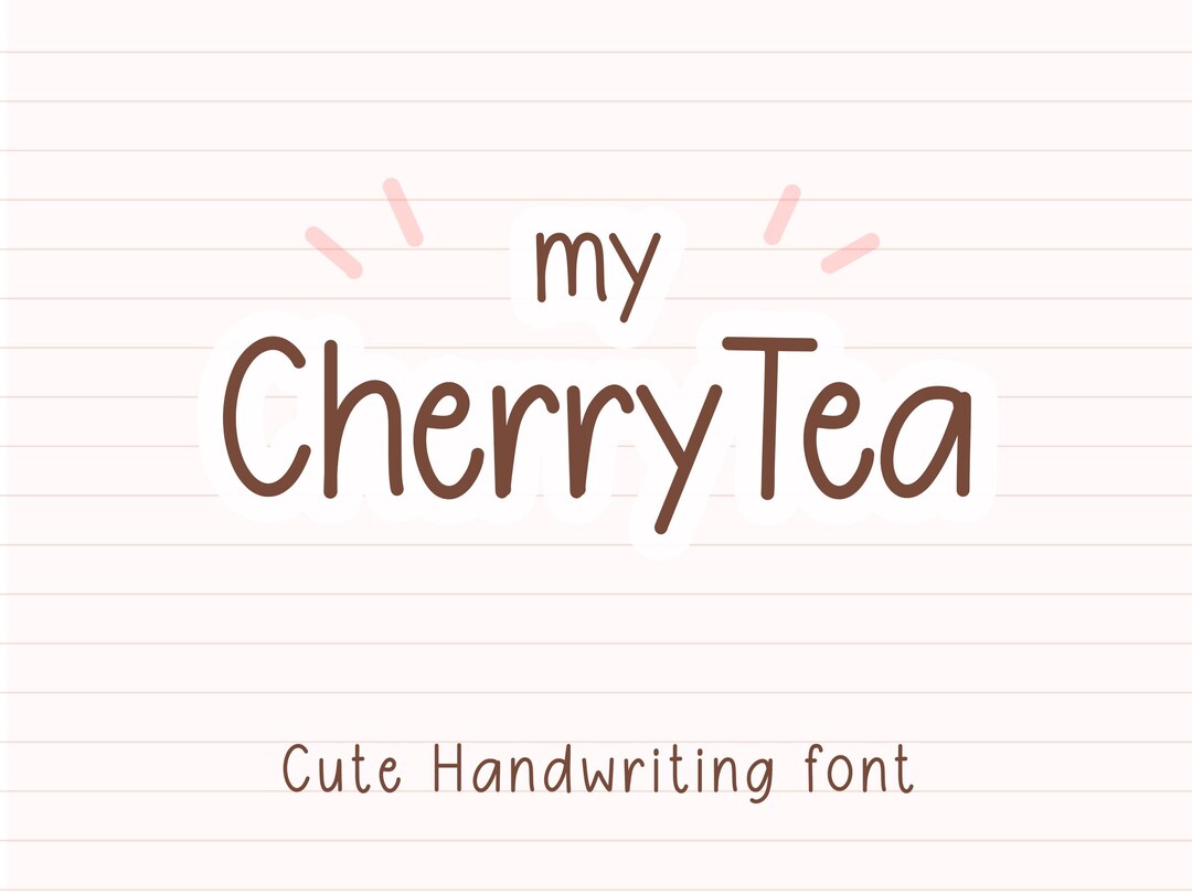 Neat Handwriting Font for Note, Neat Font Handwritten Digital Font ...