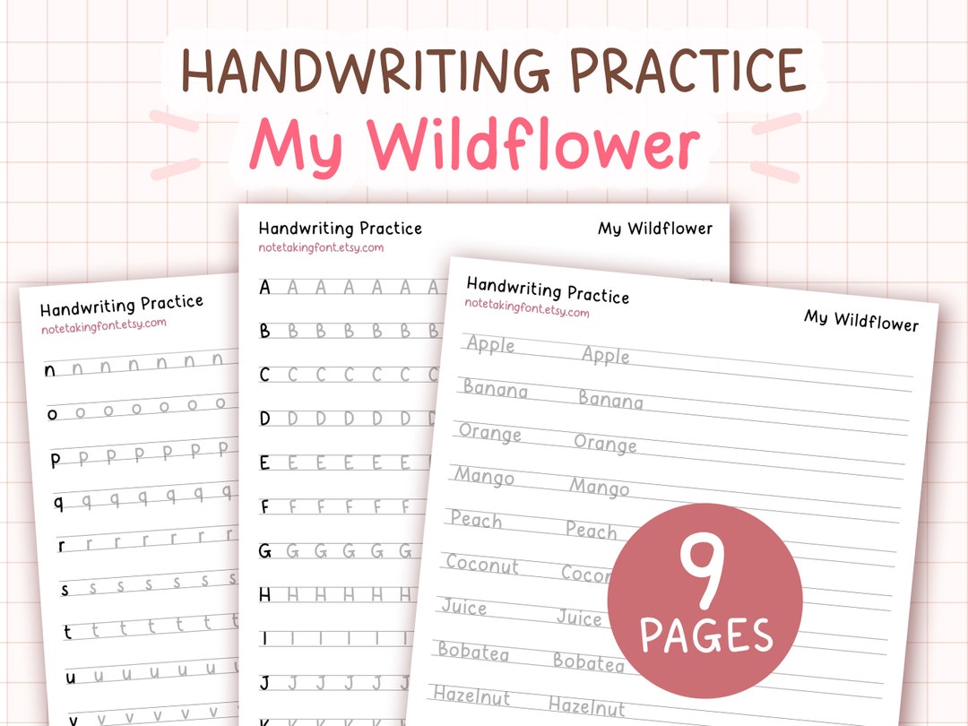 Neat Handwriting Worksheets, Improve Handwriting Practice Sheets ...