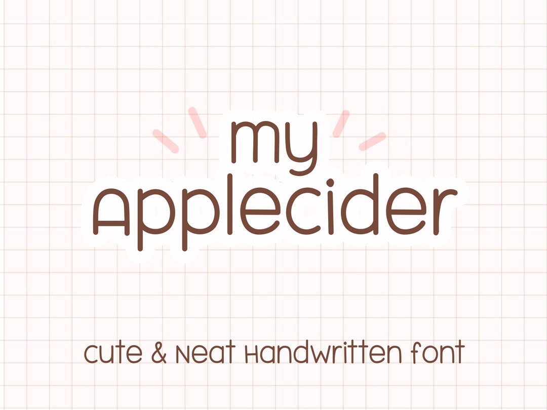 Neat Handwriting Font, Neat Font, iPad Font Goodnotes, Neat Handwritten ...