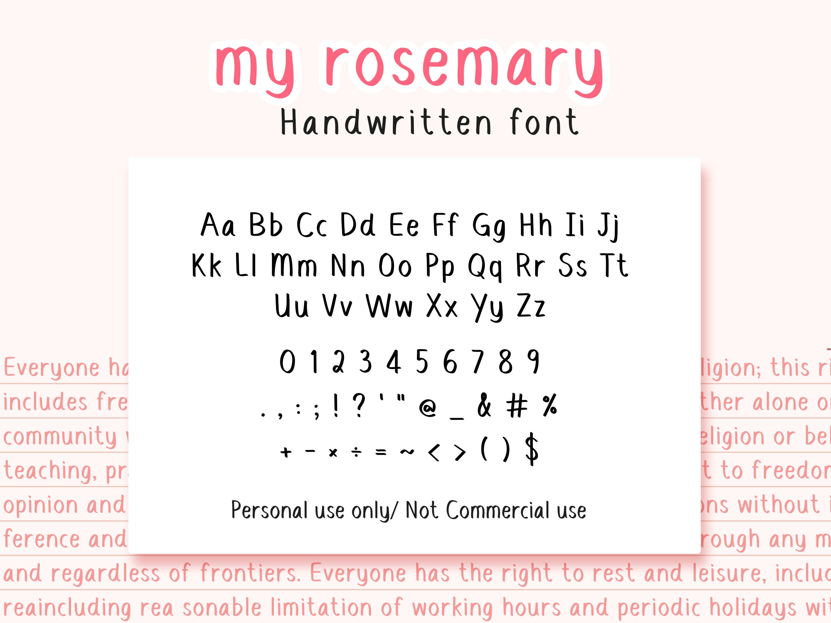 Handwritten Neat Font for Goodnotes Digital Font Planner Handwriting ...