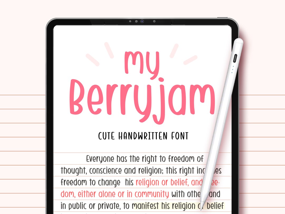 Neat Handwriting Font, Neat Font, iPad Font Goodnotes, Neat Handwritten ...