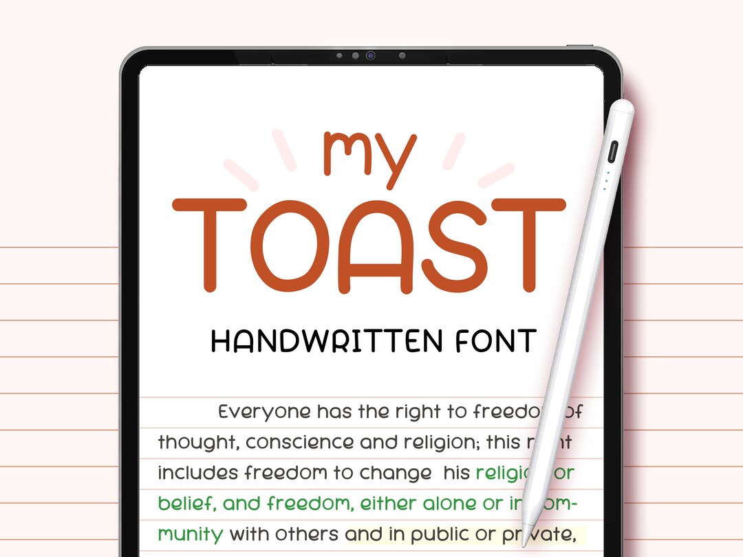 Neat Handwriting Font, Neat Font, iPad Font Goodnote, Neat Handwritten ...