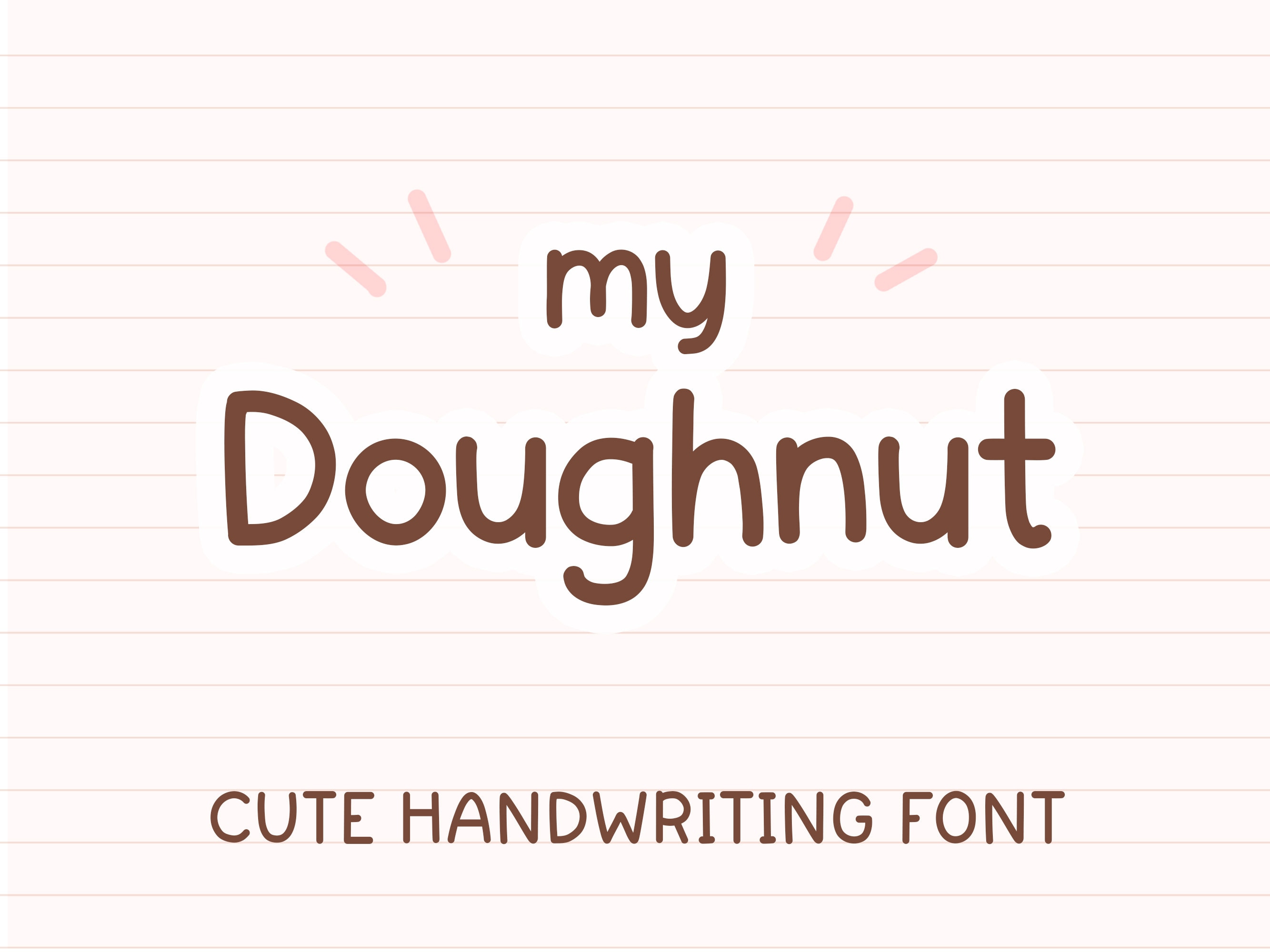 Neat Handwriting Font for Note, Neat Font Handwritten Digital Font ...