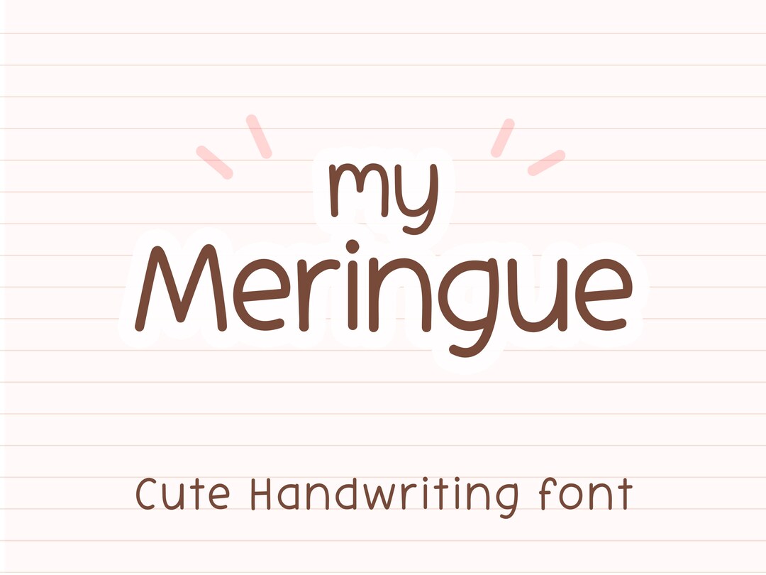 Neat Handwriting Font for Note, Neat Font Handwritten Digital Font ...