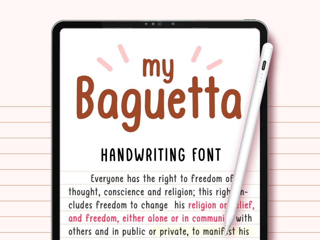 Neat Handwriting Font, Neat Font, iPad Font Goodnotes, Neat Handwritten ...