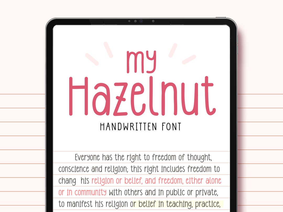 Neat Handwriting Font Neat Font iPad Font Goodnotes Neat - Etsy