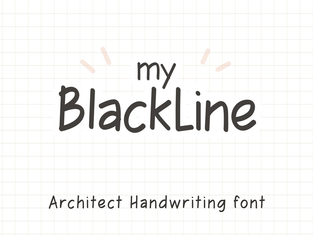 Architecture Font, Realistic Handwriting Font for Designer, Neat ...