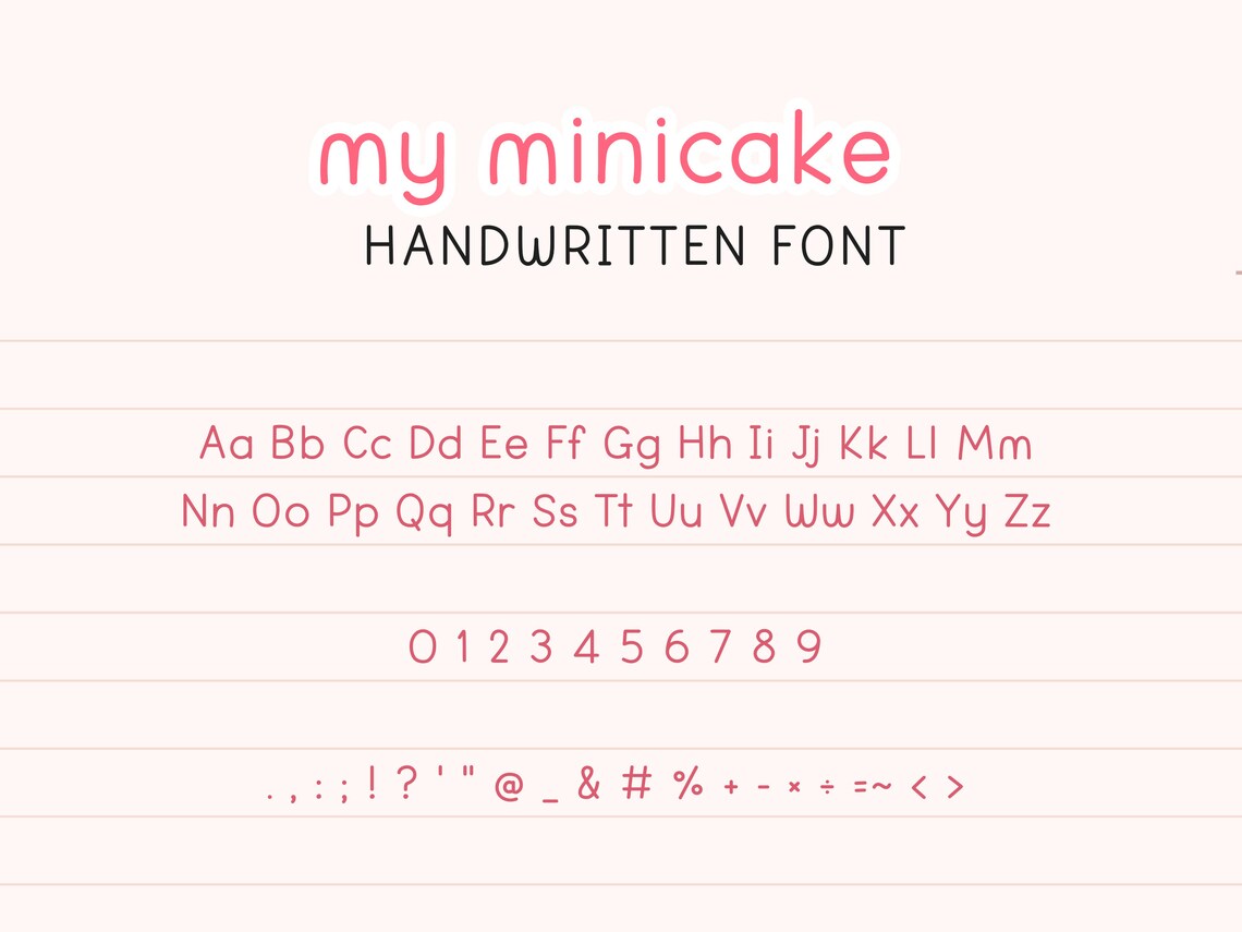 Cute Handwriting Practice Sheet, Neat Handwriting Workbook, Cute Hand ...