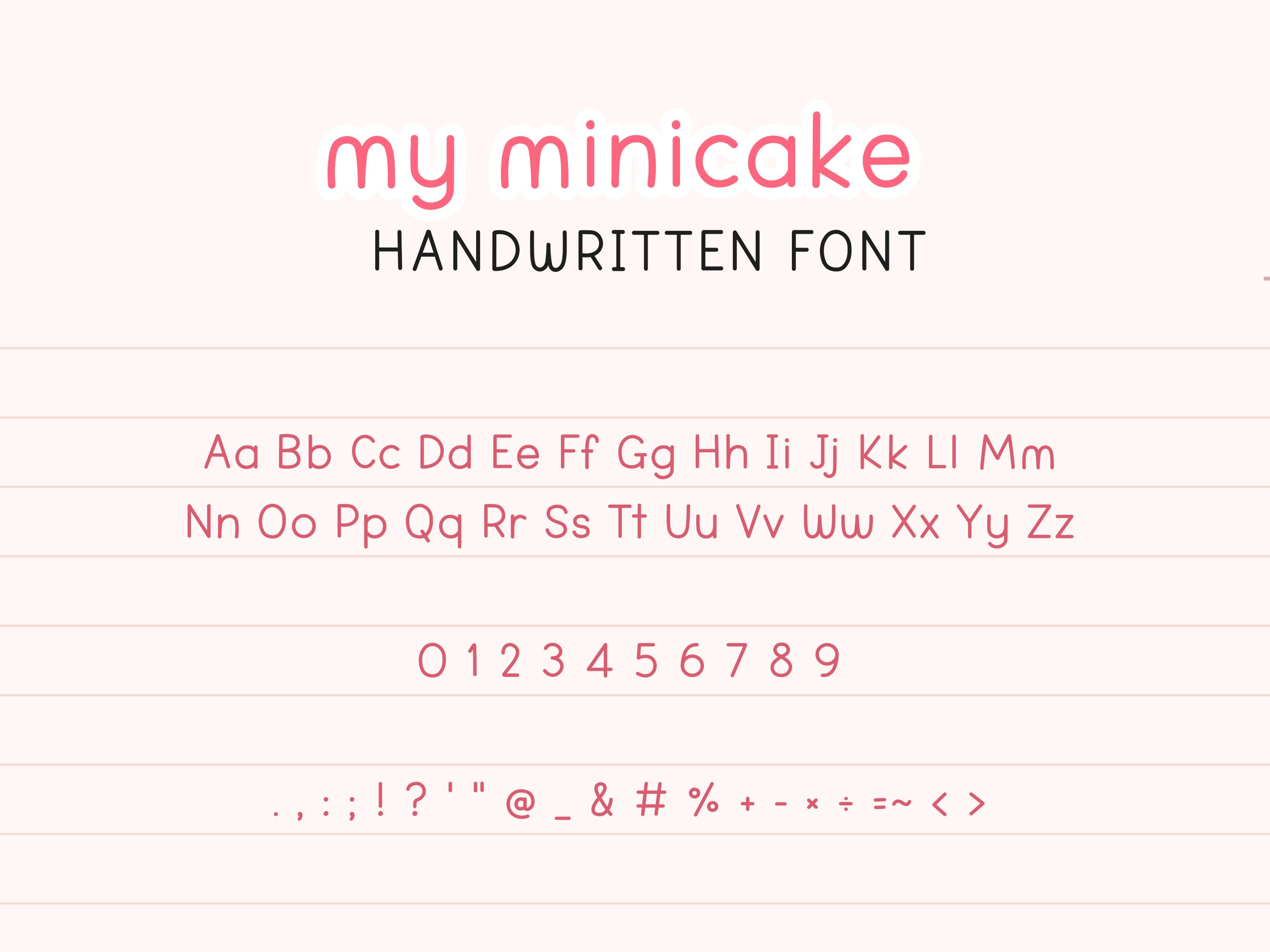Cute Handwriting Practice Sheet, Neat Handwriting Workbook, Cute Hand ...