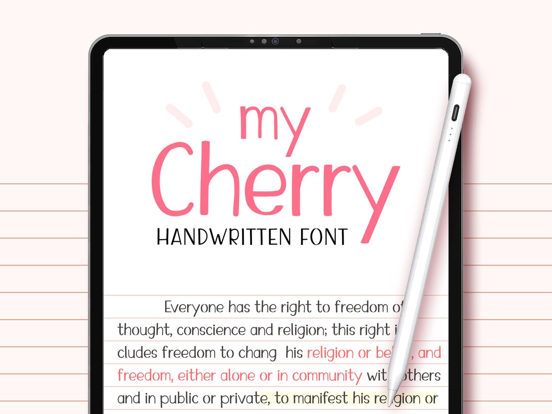 Neat Handwriting Font, Neat Font, iPad Font Goodnotes, Neat Handwritten ...
