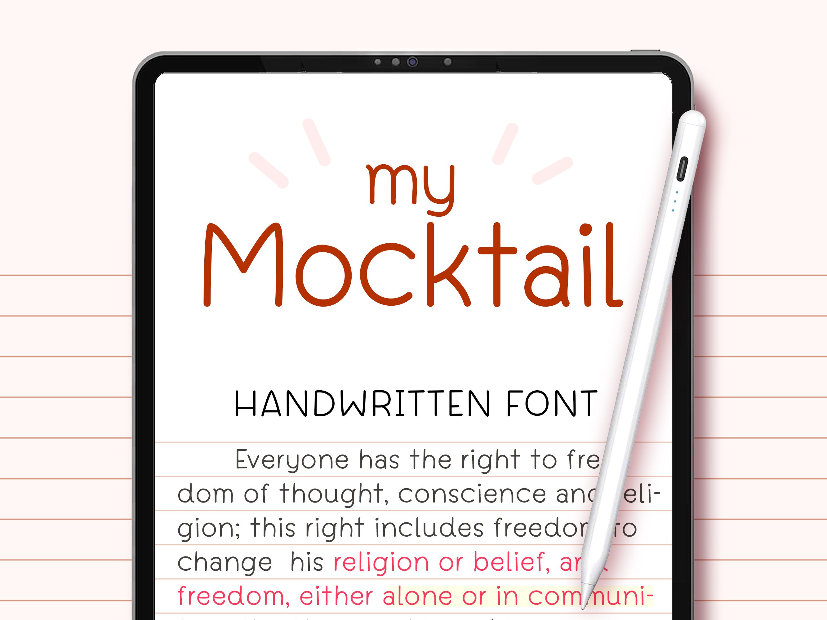 Neat Handwriting Font for Goodnotes Font Neat Font, Clean Handwritten ...