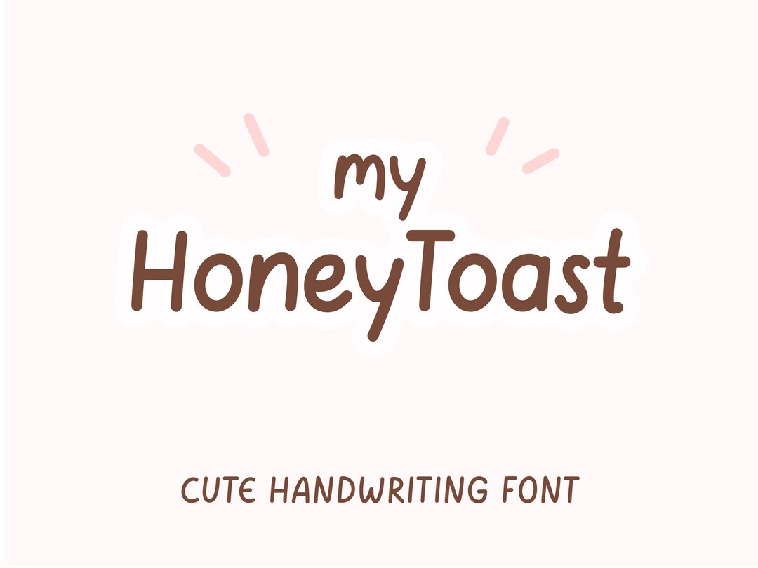 Neat Handwriting Font for Note, Neat Font Handwritten Digital Font ...