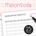 Cute Handwriting Practice Sheet, Neat Handwriting Workbook, Cute Hand ...