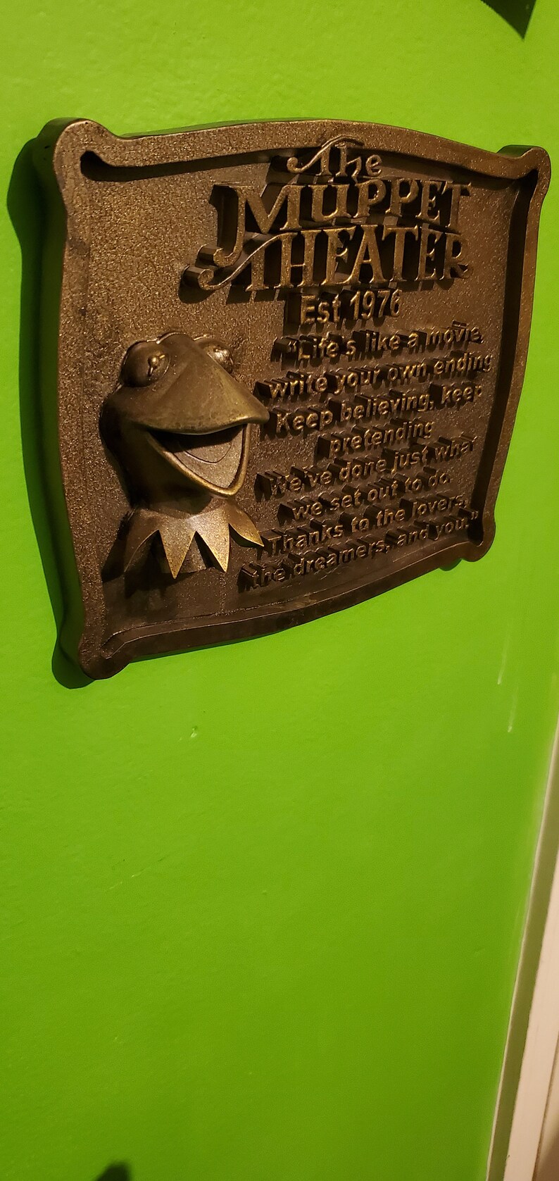 Muppet Theater Wall Plaque small - Etsy