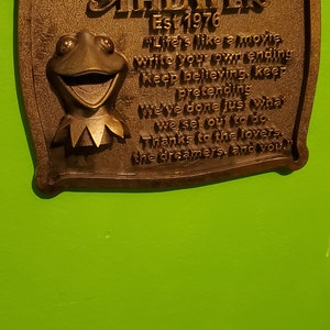 Muppet Theater Wall Plaque small - Etsy