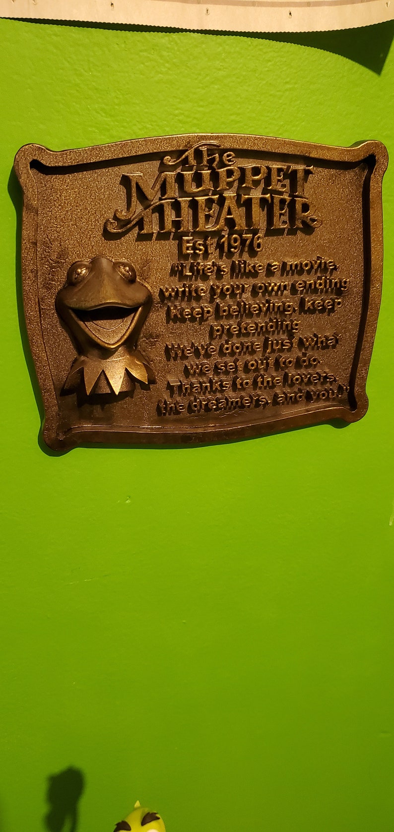 Muppet Theater Wall Plaque small - Etsy
