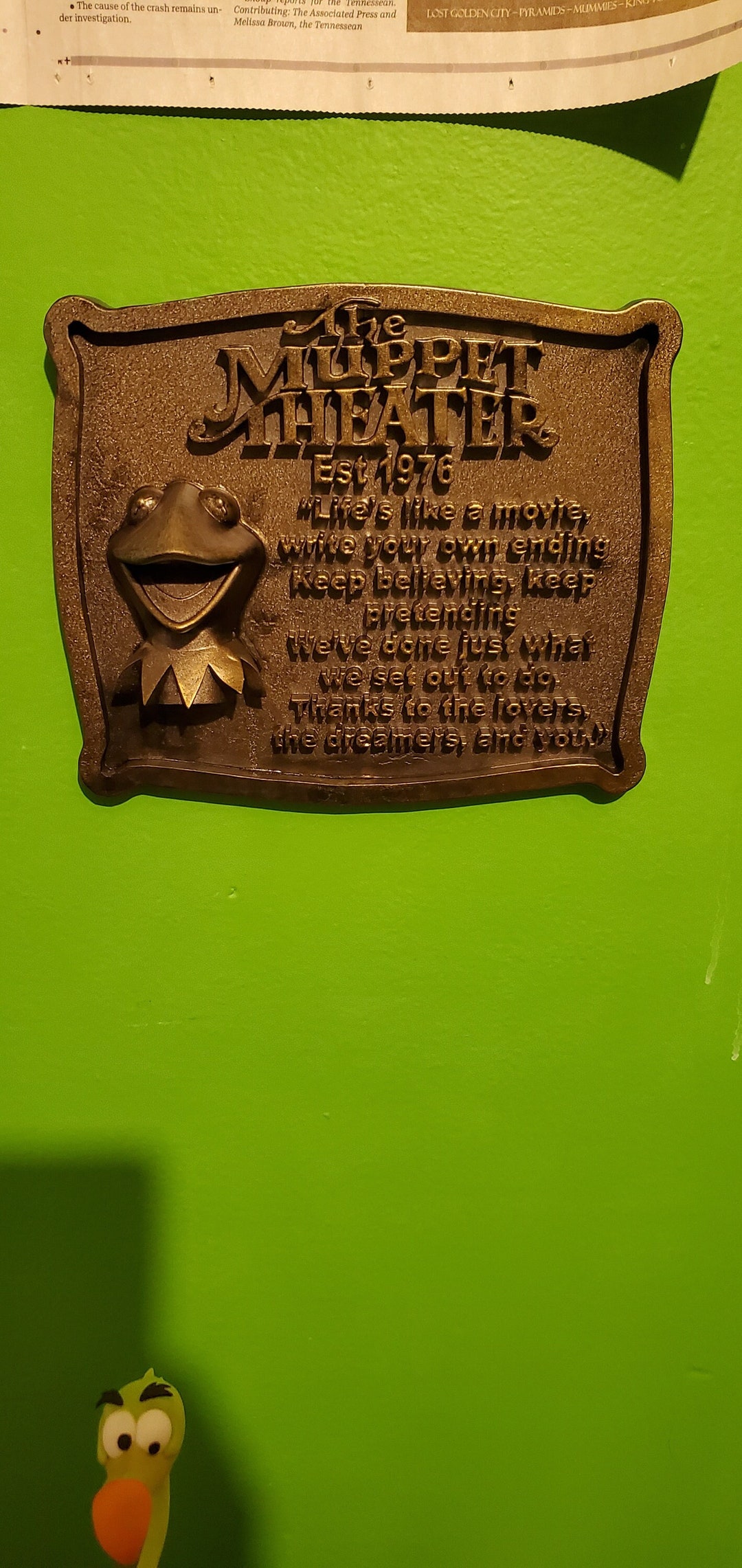 Muppet Theater Wall Plaque - Etsy