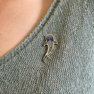 Whale Shark Australian Native Enamel Pin - Etsy