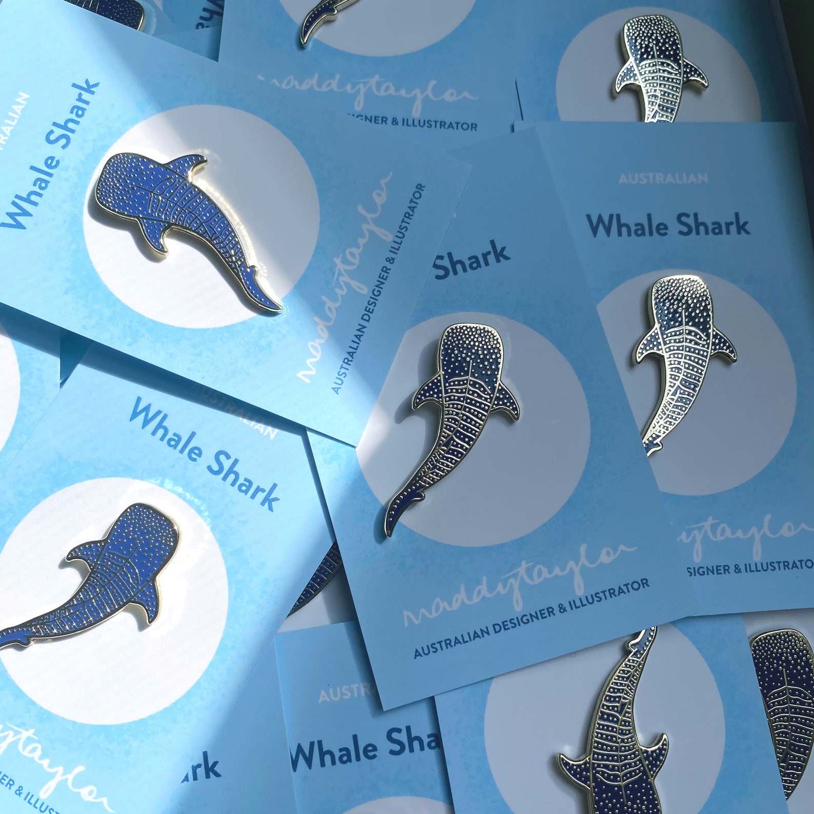 Whale Shark Australian Native Enamel Pin - Etsy