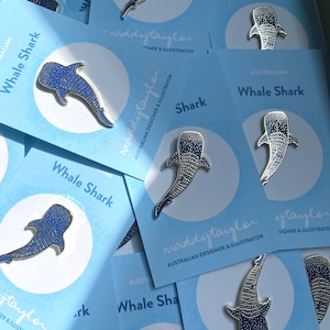 Whale Shark Australian Native Enamel Pin - Etsy