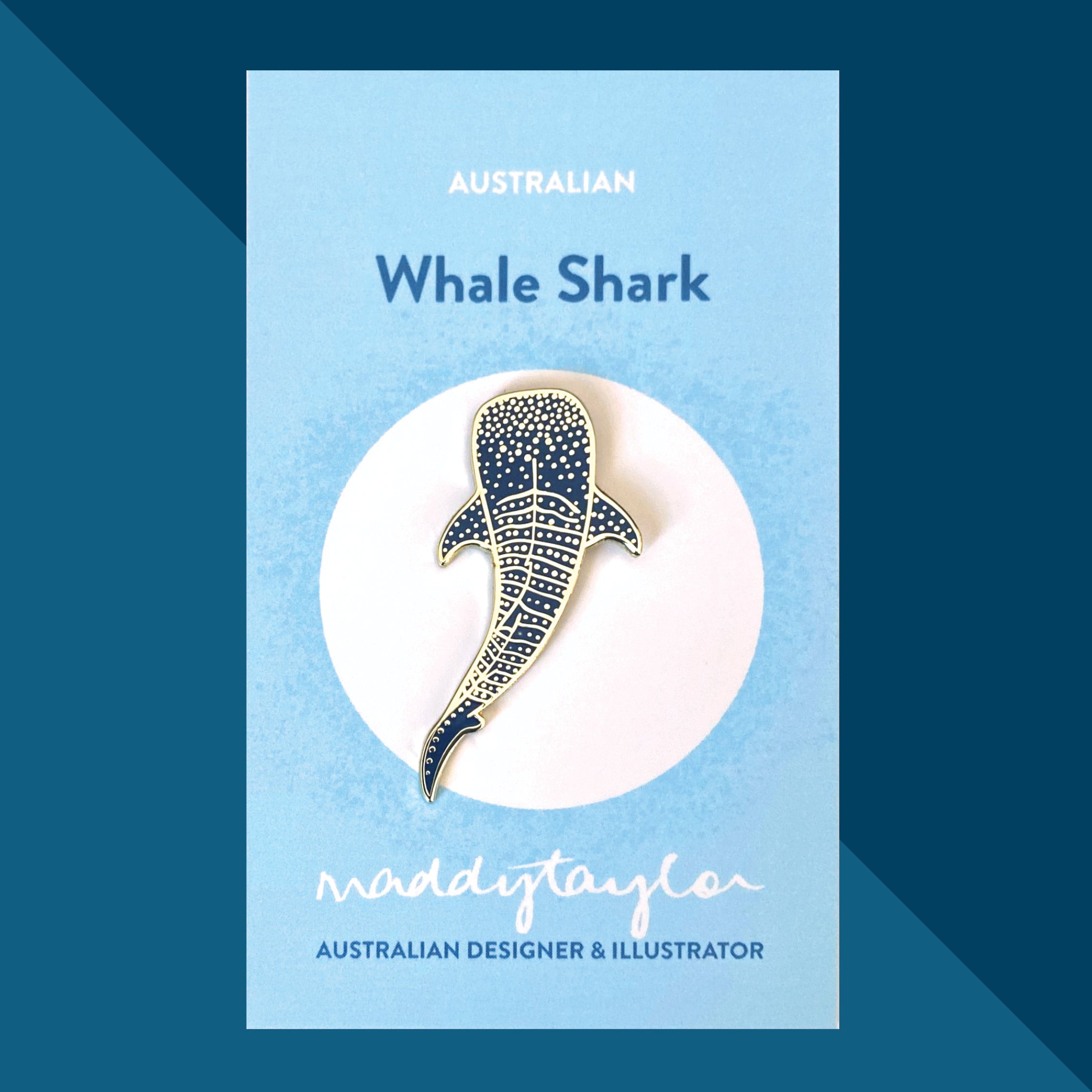 Whale Shark Australian Native Enamel Pin - Etsy