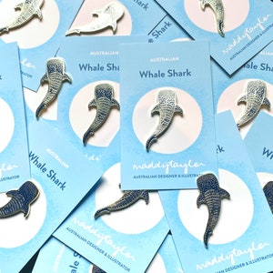 Whale Shark Australian Native Enamel Pin - Etsy