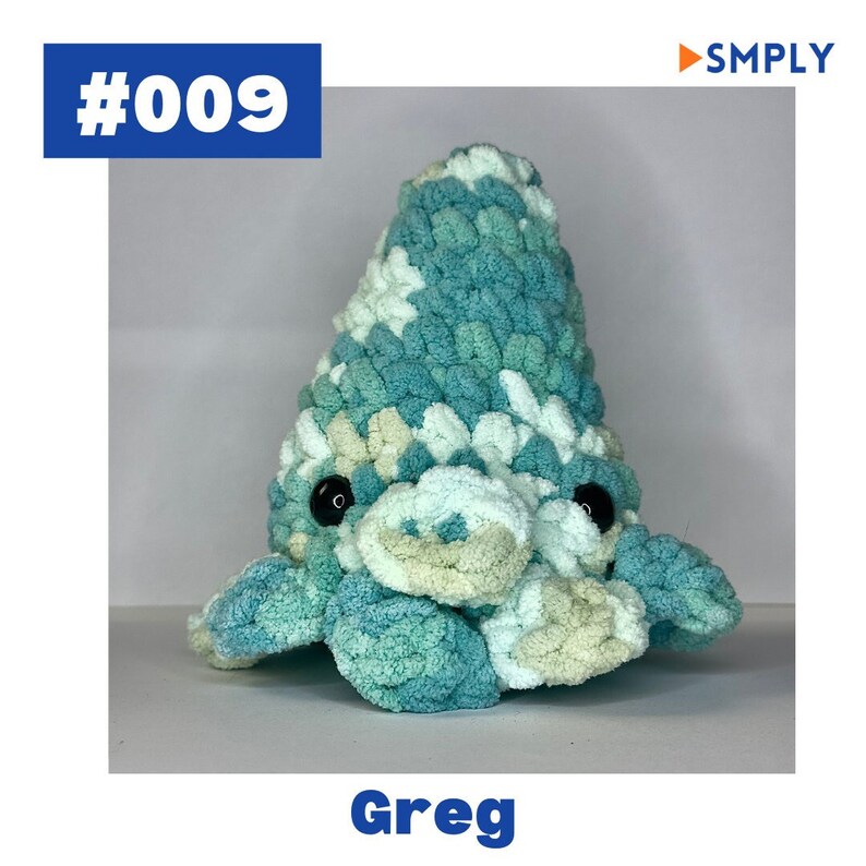 Smplysquid Crochet Gamer Desk Buddy "greg" - Etsy