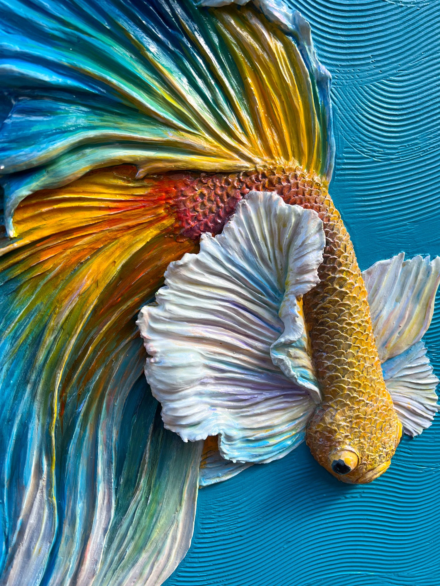 Texture Painting Textured Art Textured Acrylic Painting Wall Art Wall ...