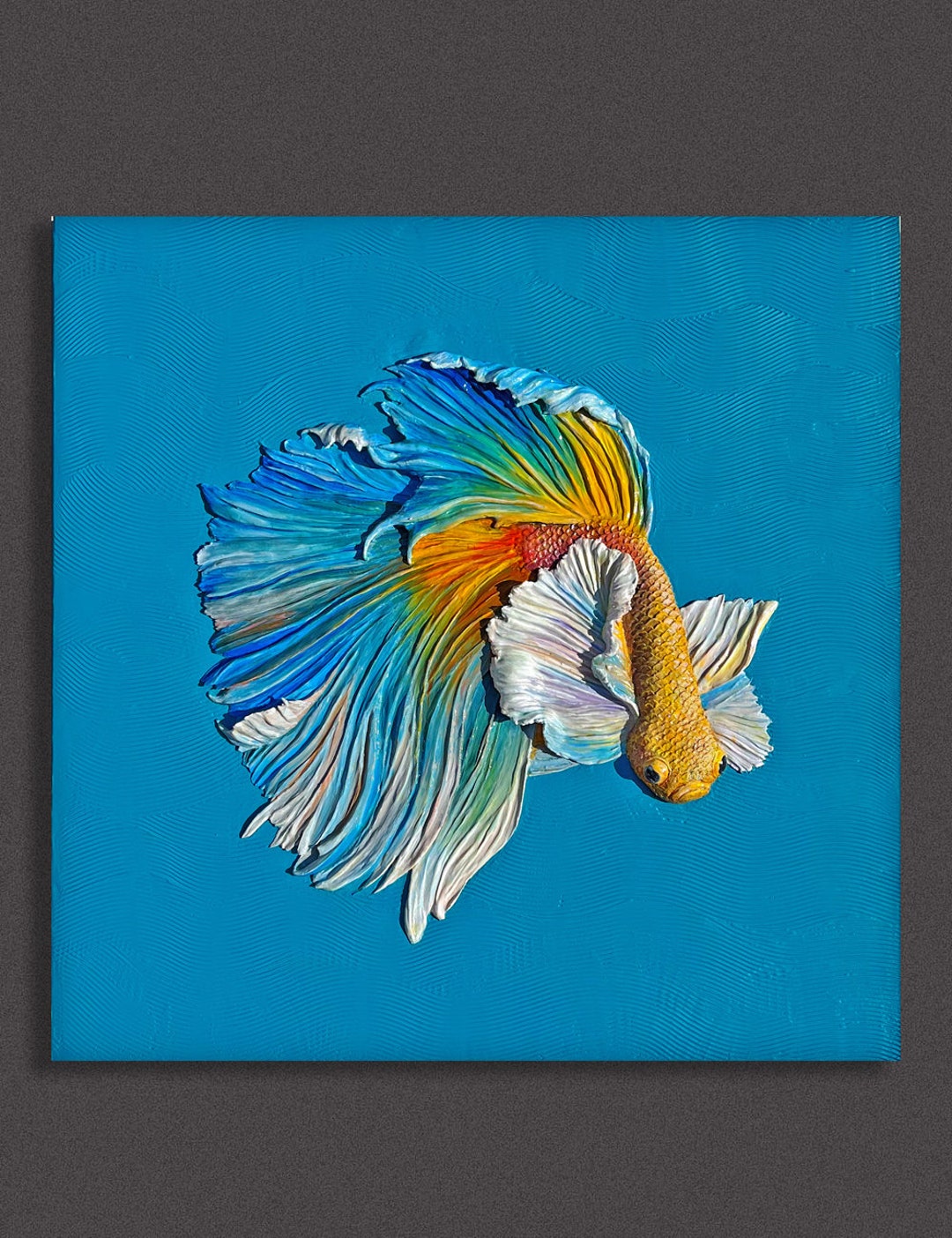 Texture Painting Textured Art Textured Acrylic Painting Wall Art Wall ...