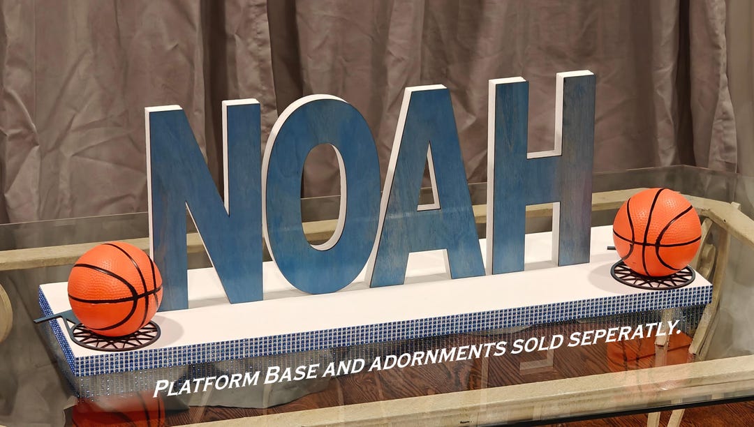Custom Wood Stain LED Name Sign | Backlit Foam Letters for Sweet 16 ...
