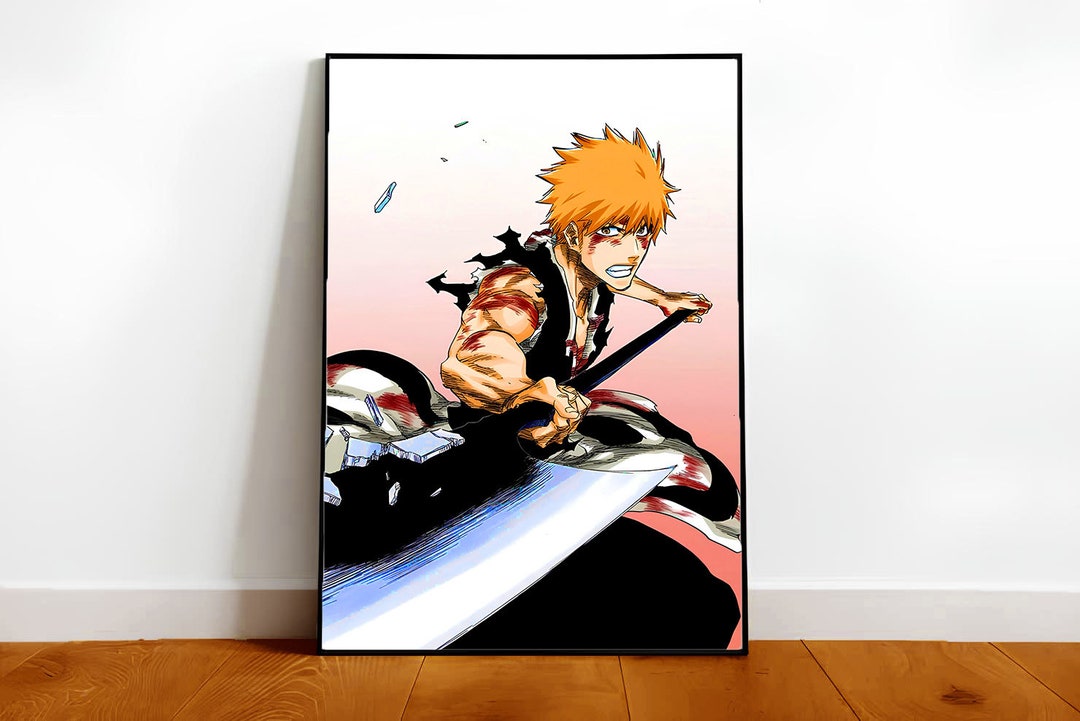 Ichigo Poster, Kurosaki Ichigo Poster, Poster on High Quality Paper ...