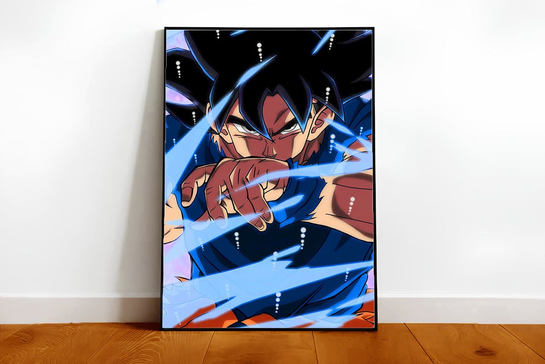 Goku Poster, Goku Super Sayan Ui Poster, Poster on High Quality Paper ...