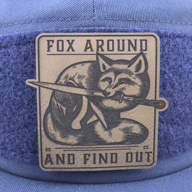 Embroidered Fox Patches - Etsy