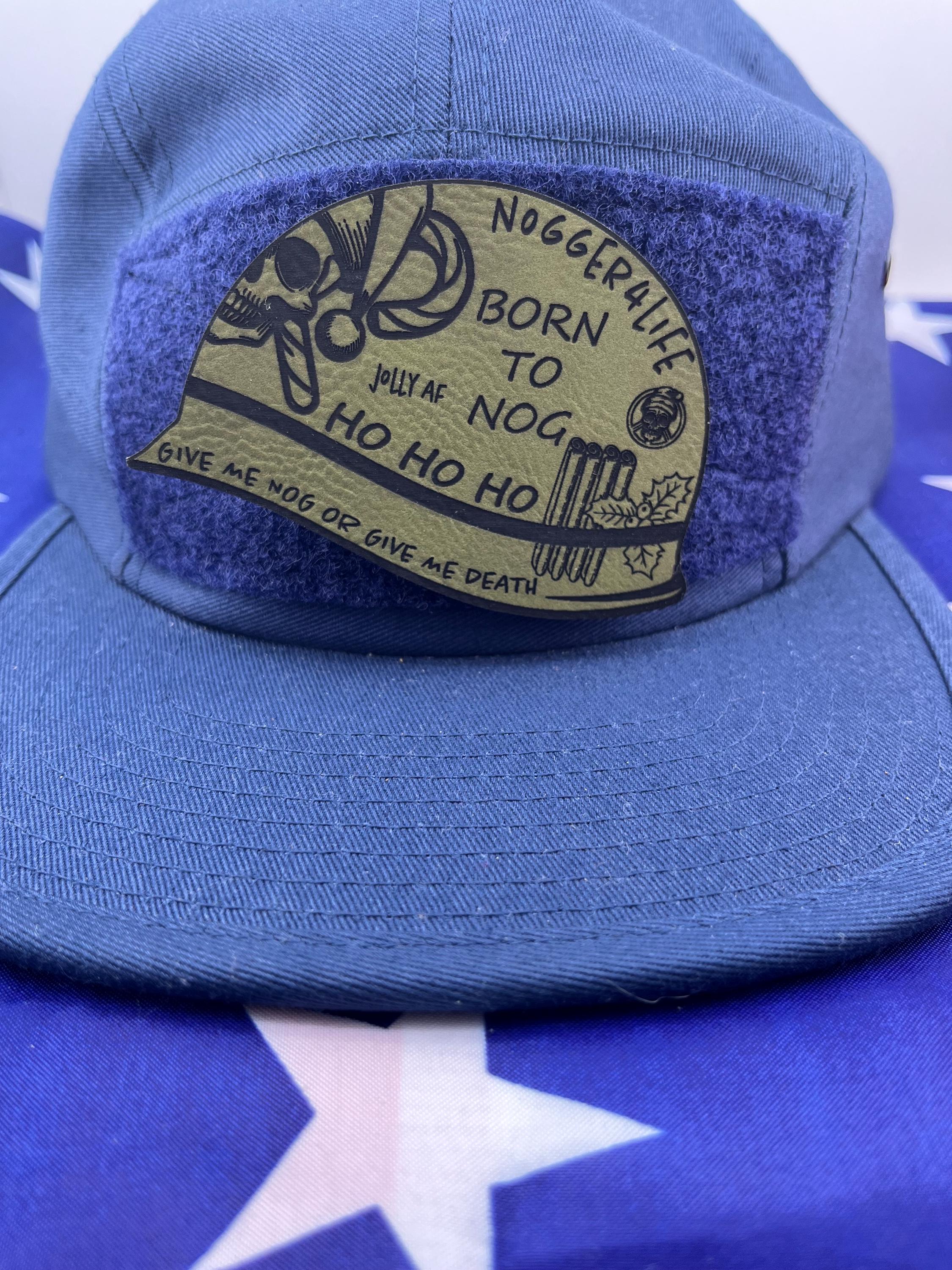 Eggnog Full Metal Nogger, Tactical Patch, Christmas, Vietnam, Nog, Hook ...