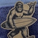 Surfing Sasquatch Morale Patch: Tactical Bigfoot Hook and Loop Fastener ...