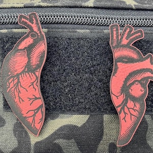 BFF Anatomical Split Heart Moral Patch, Tactical Patch, Best Friends ...