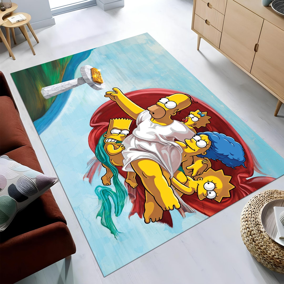 Simpsons, Mixed Simpsons Rug, Popular Rug,fantastic Rug,legend Rug ...