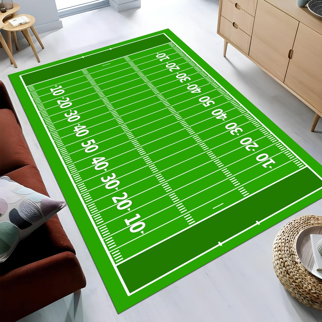 American Football Rug, American Football Court Rug, American Football ...