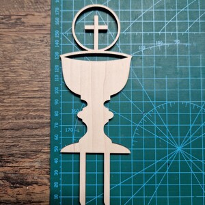 Chalice Cake Topper Communion IHS Confirmation Baptism Digital File ...