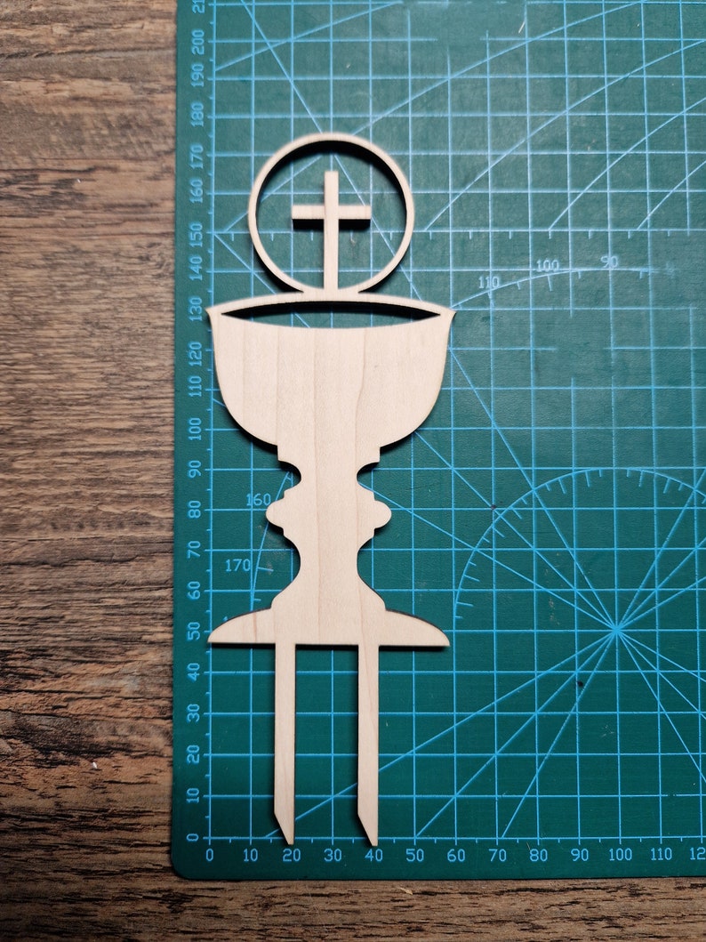 Chalice Cake Topper Communion IHS Confirmation Baptism Digital File ...