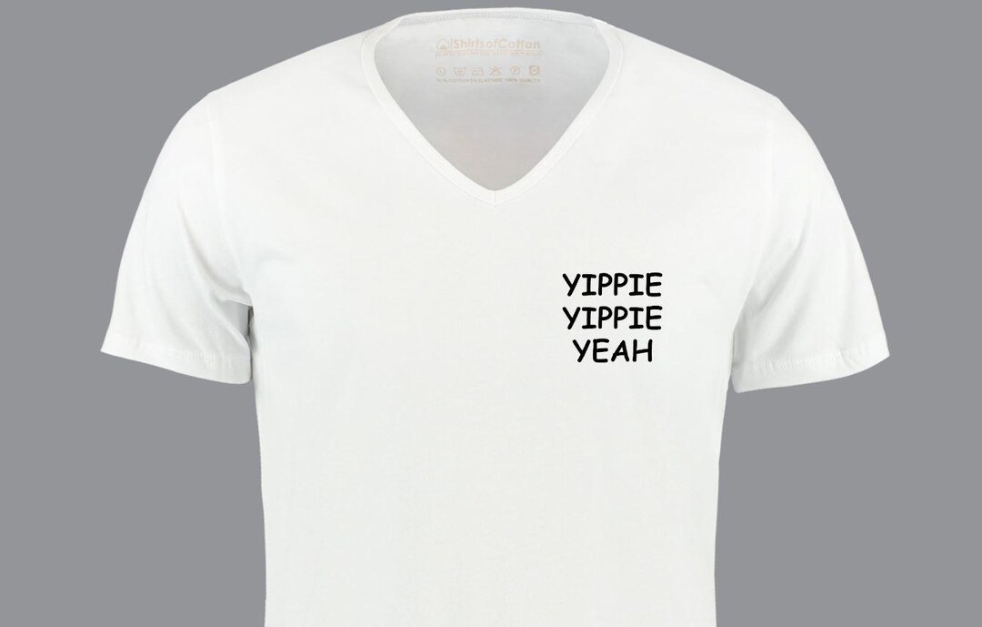 Iron-on Image yippie Yippie Yeah Plot Textile Foil Flex Foil ...